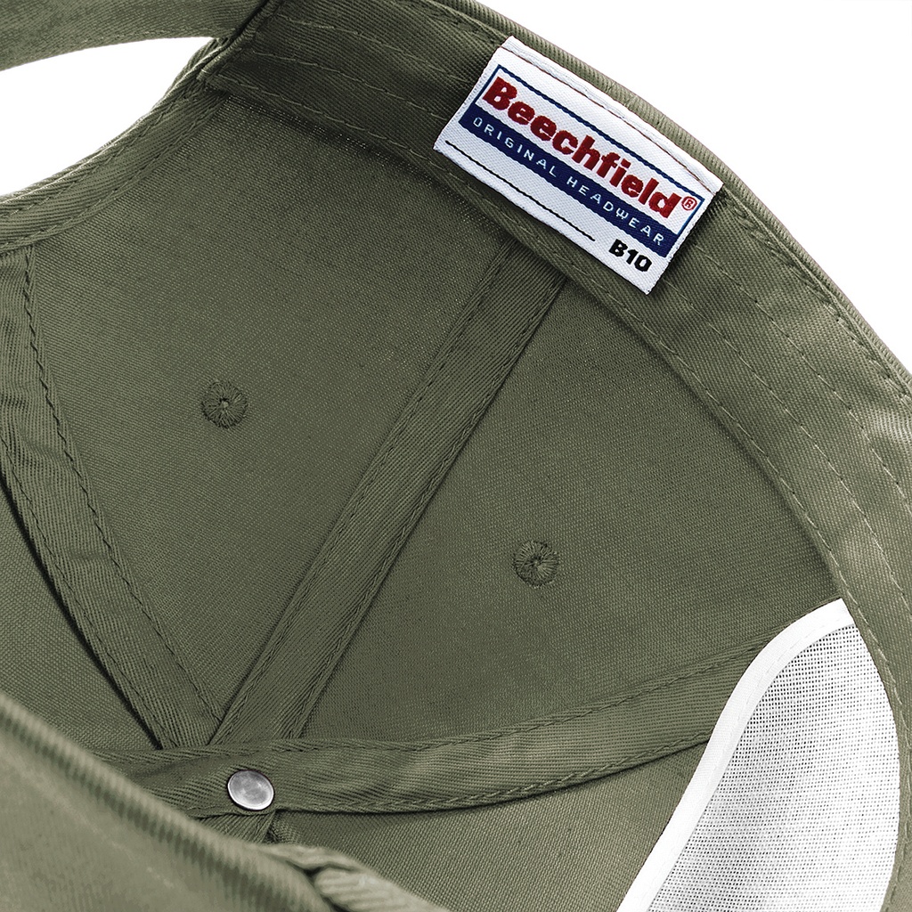 Beechfield Original 5 Panel Cap BC010 Olive | Workline